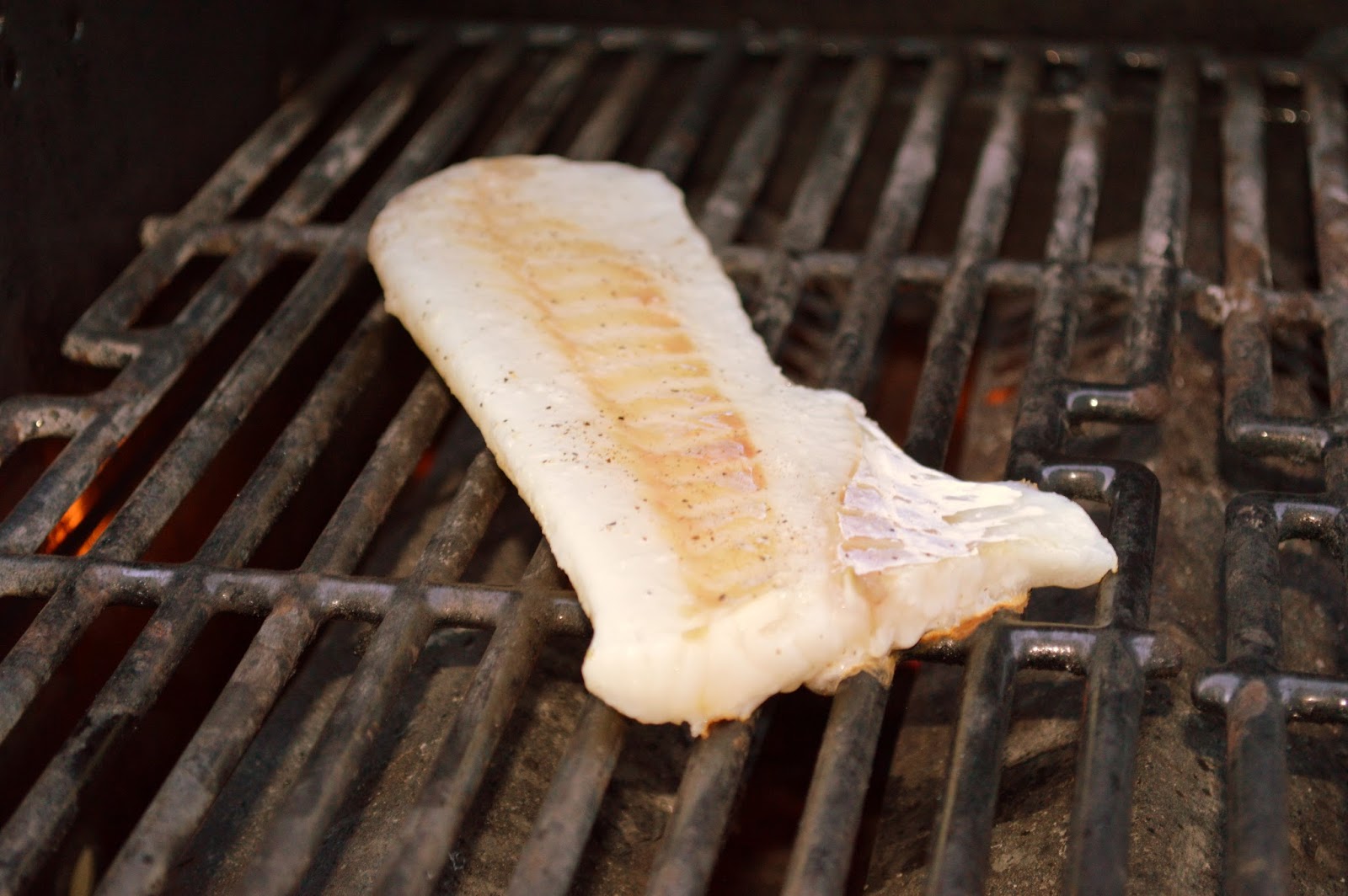 Grilled Cod with Citrus Browned Butter Sauce