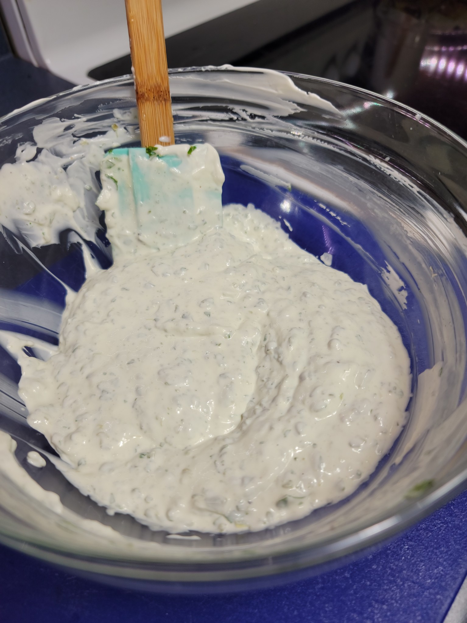 Roasted Garlic Scape Dip